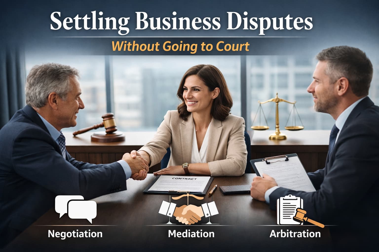 How to Settle Business Disputes Without Going to Court - Gross Law ...